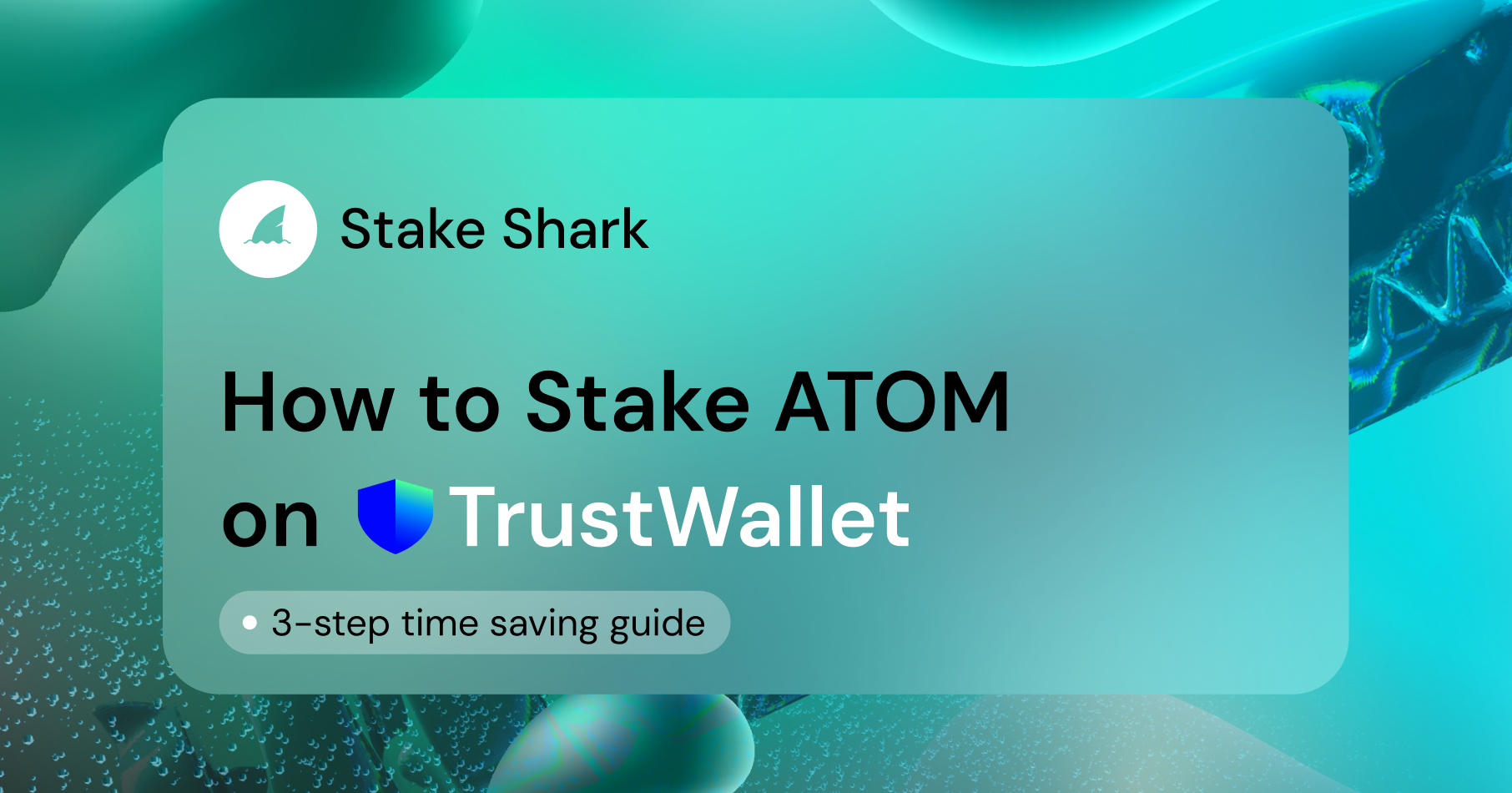 How to Stake Cosmos (ATOM) on Trust Wallet in Just 3 Steps